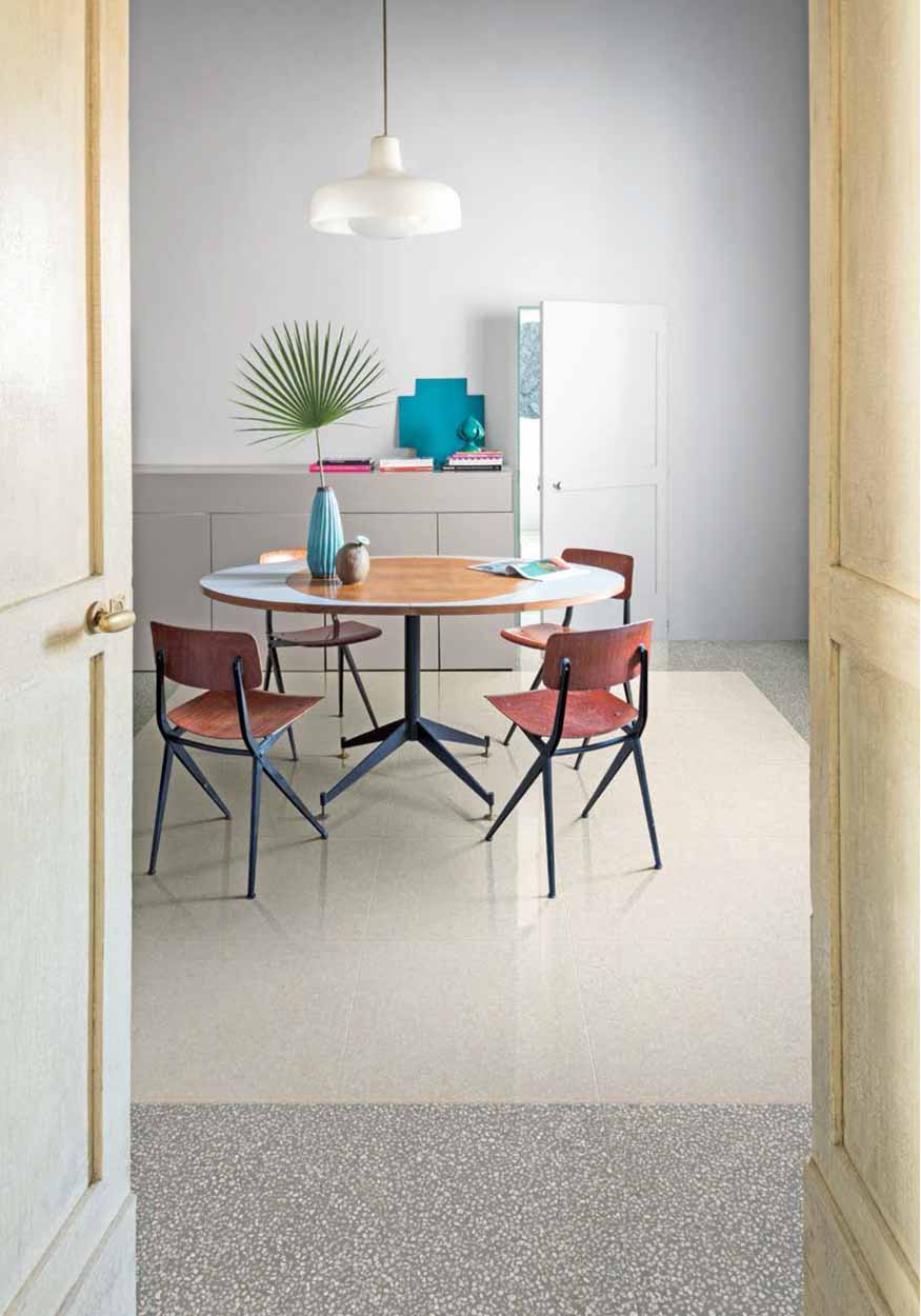Carrelage sol intérieur – style GRANITO - Espace Quintane