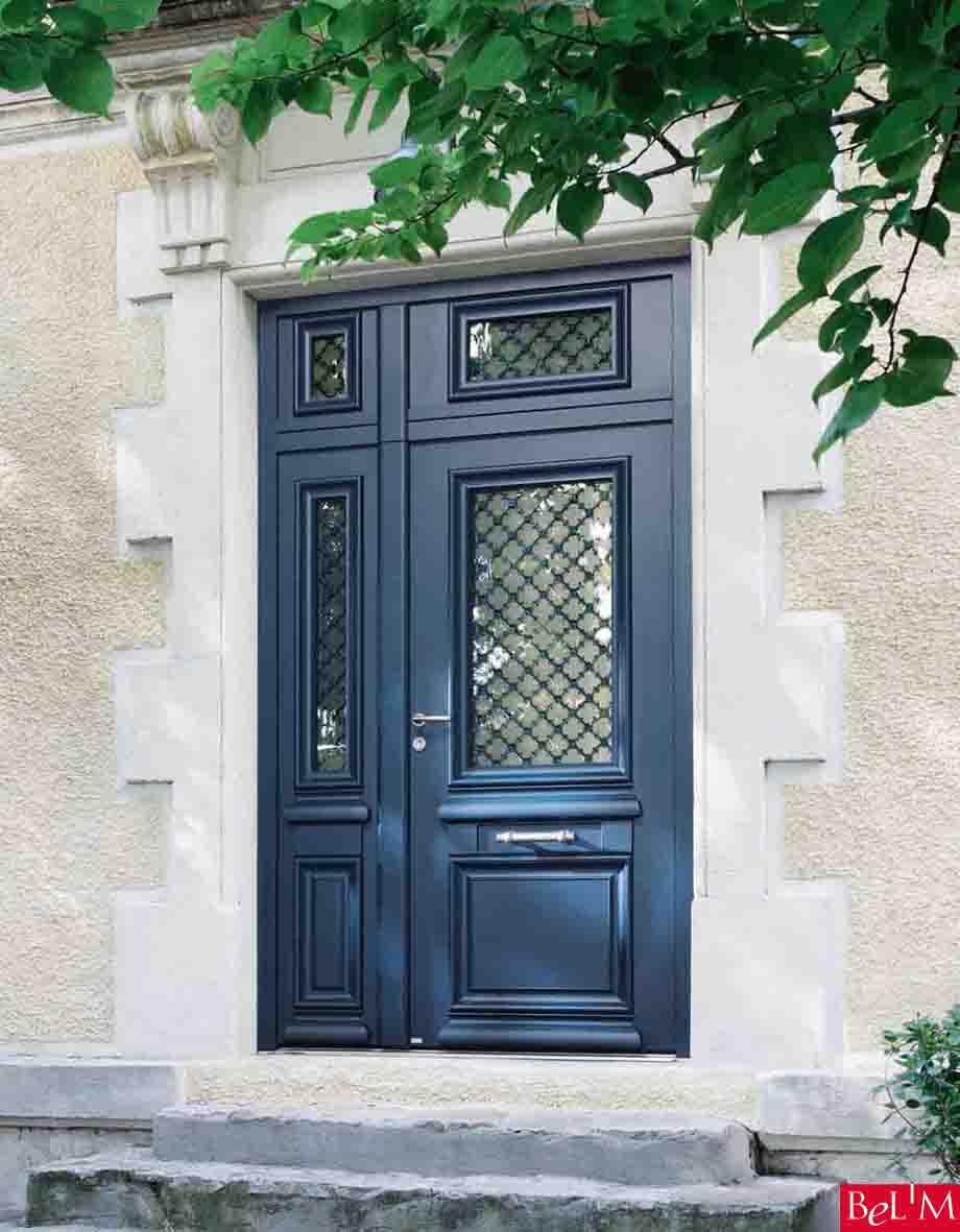 Portes d’entrée aluminium - Espace Quintane